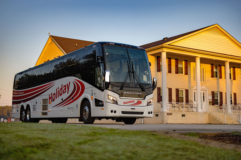 Charter Bus Rentals | Group Bus & Tour Bus Rentals | Holiday Companies, Inc